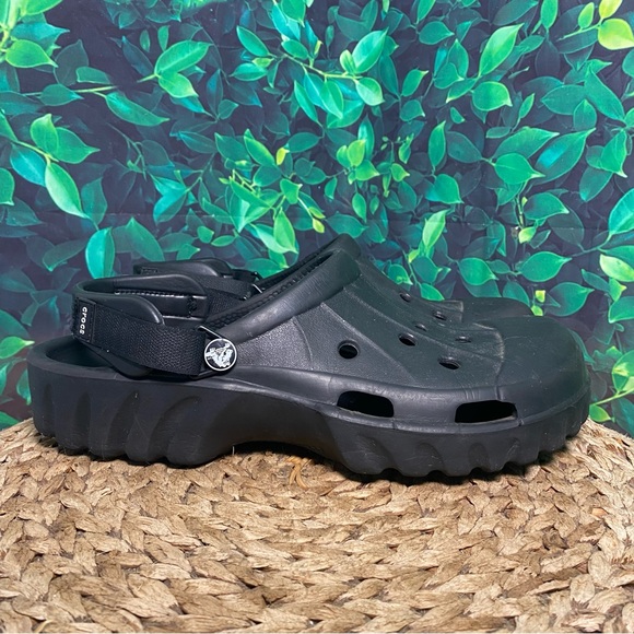CROCS | Shoes | Crocs Off Road All Terrain Black Sandals | Poshmark